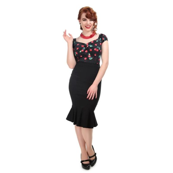 Collectif | Skirts | Winifred Fishtail Skirt | Poshmark